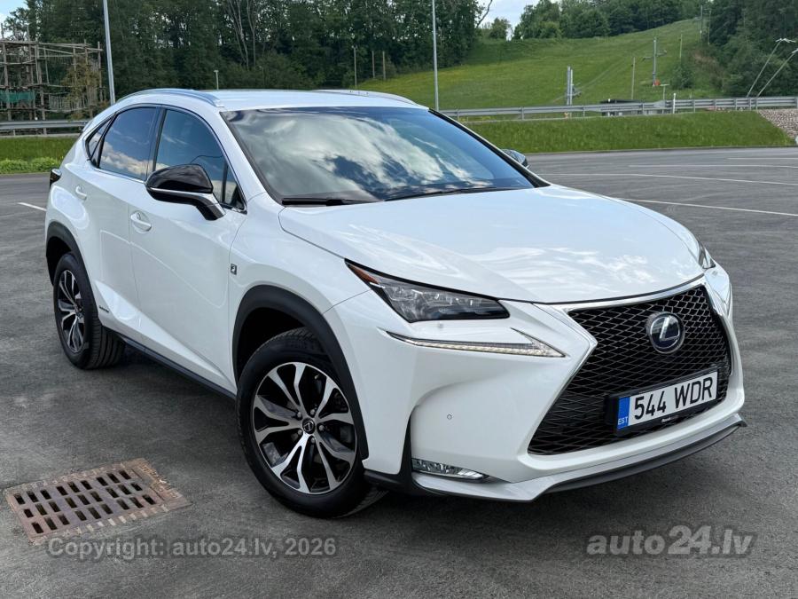 White Lexus NX 2016 in Tallinn, with an engine capacity of 2.50 L and mileage of 141 thousand km for 22500 €, photo 1 on AUTOMOTO.COM.LV