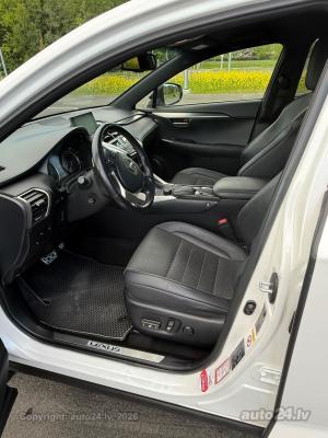 White Lexus NX 2016 in Tallinn, with an engine capacity of 2.50 L and mileage of 141 thousand km for 22500 €, photo 9 on AUTOMOTO.COM.LV
