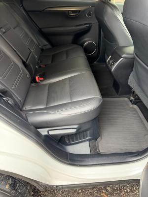 White Lexus NX 2017 in Tallinn, with an engine capacity of 2.50 L and mileage of 148 thousand km for 24900 €, photo 7 on AUTOMOTO.COM.LV