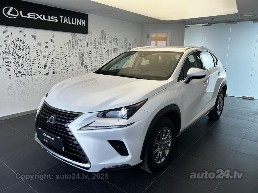 White Lexus NX 2019 in Tallinn, with an engine capacity of 2.50 L and mileage of 50 thousand km for 28900 €, photo 1 on AUTOMOTO.COM.LV