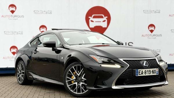 Black Lexus RC 300h 2016 in Taurage, with an engine capacity of 2.49 L and mileage of 148 thousand km for 17500 €, photo 1 on AUTOMOTO.COM.LV