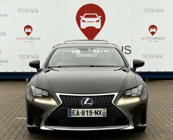 Black Lexus RC 300h 2016 in Taurage, with an engine capacity of 2.49 L and mileage of 148 thousand km for 17500 €, photo 3 on AUTOMOTO.COM.LV