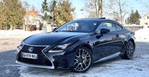 Black Lexus RC 300h 2016 in Taurage, with an engine capacity of 2.49 L and mileage of 147 thousand km for 15800 €, photo 7 on AUTOMOTO.COM.LV