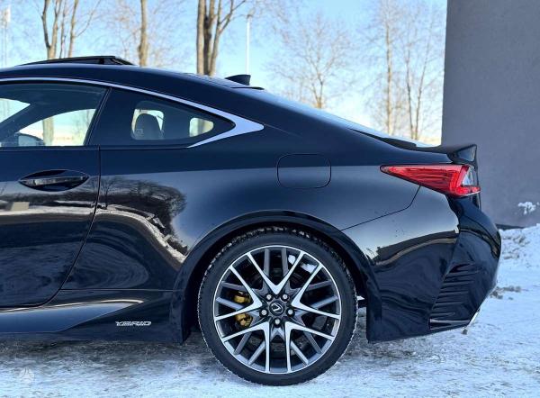 Melns Lexus RC 300h 2016 Tauragė, ar dzinēja tilpumu 2.49 L un nobraukumu 147 tūkst. km par 15800 €, foto 10 vietnē AUTOMOTO.COM.LV