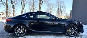 Black Lexus RC 300h 2016 in Taurage, with an engine capacity of 2.49 L and mileage of 147 thousand km for 15800 €, photo 12 on AUTOMOTO.COM.LV