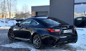 Black Lexus RC 300h 2016 in Taurage, with an engine capacity of 2.49 L and mileage of 147 thousand km for 15800 €, photo 19 on AUTOMOTO.COM.LV