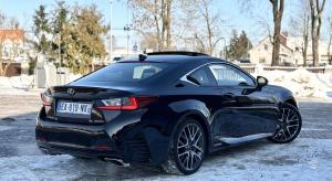 Black Lexus RC 300h 2016 in Taurage, with an engine capacity of 2.49 L and mileage of 147 thousand km for 15800 €, photo 21 on AUTOMOTO.COM.LV