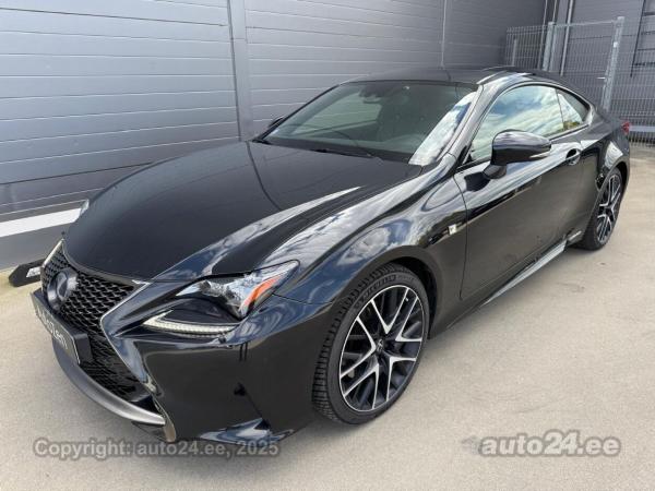 Melns Lexus RC 300h 2018 Tallina, ar dzinēja tilpumu 2.50 L un nobraukumu 169 tūkst. km par 27900 €, foto 1 vietnē AUTOMOTO.COM.LV