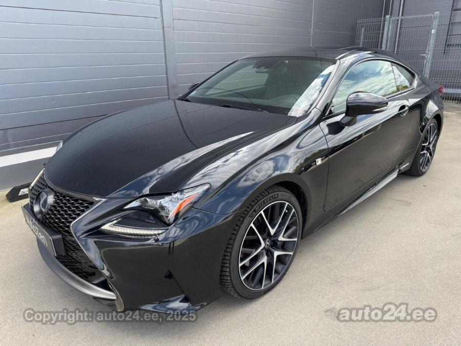 Black Lexus RC 300h 2018 in Tallinn, with an engine capacity of 2.50 L and mileage of 169 thousand km for 27900 €, photo 1 on AUTOMOTO.COM.LV