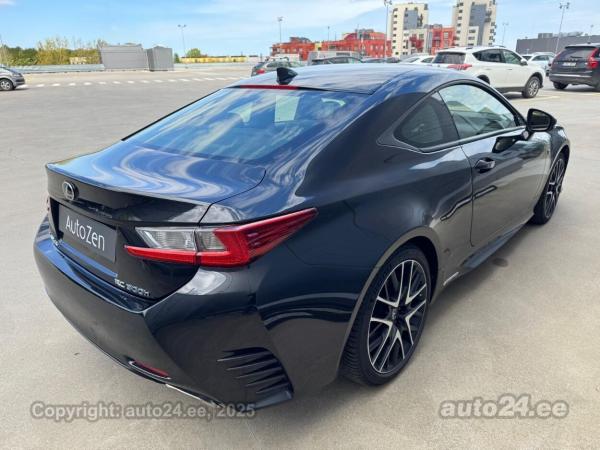 Melns Lexus RC 300h 2018 Tallina, ar dzinēja tilpumu 2.50 L un nobraukumu 169 tūkst. km par 27900 €, foto 6 vietnē AUTOMOTO.COM.LV