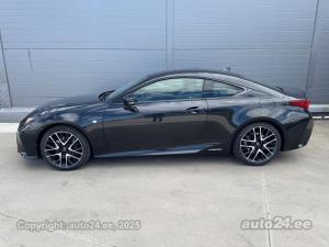 Black Lexus RC 300h 2018 in Tallinn, with an engine capacity of 2.50 L and mileage of 169 thousand km for 27900 €, photo 7 on AUTOMOTO.COM.LV