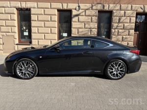Black Lexus RC 2016 in Jurmala, with an engine capacity of 2.50 L and mileage of 0 thousand km for 27500 €, photo  on AUTOMOTO.COM.LV