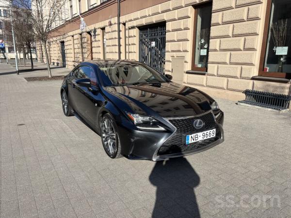 Black Lexus RC 2016 in Jurmala, with an engine capacity of 2.50 L and mileage of 0 thousand km for 27500 €, photo 2 on AUTOMOTO.COM.LV