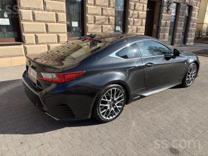 Black Lexus RC 2016 in Jurmala, with an engine capacity of 2.50 L and mileage of 0 thousand km for 27500 €, photo 4 on AUTOMOTO.COM.LV