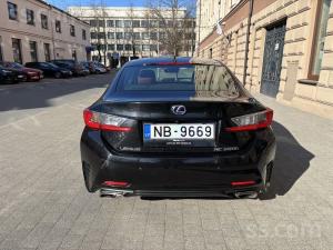 Black Lexus RC 2016 in Jurmala, with an engine capacity of 2.50 L and mileage of 0 thousand km for 27500 €, photo 7 on AUTOMOTO.COM.LV