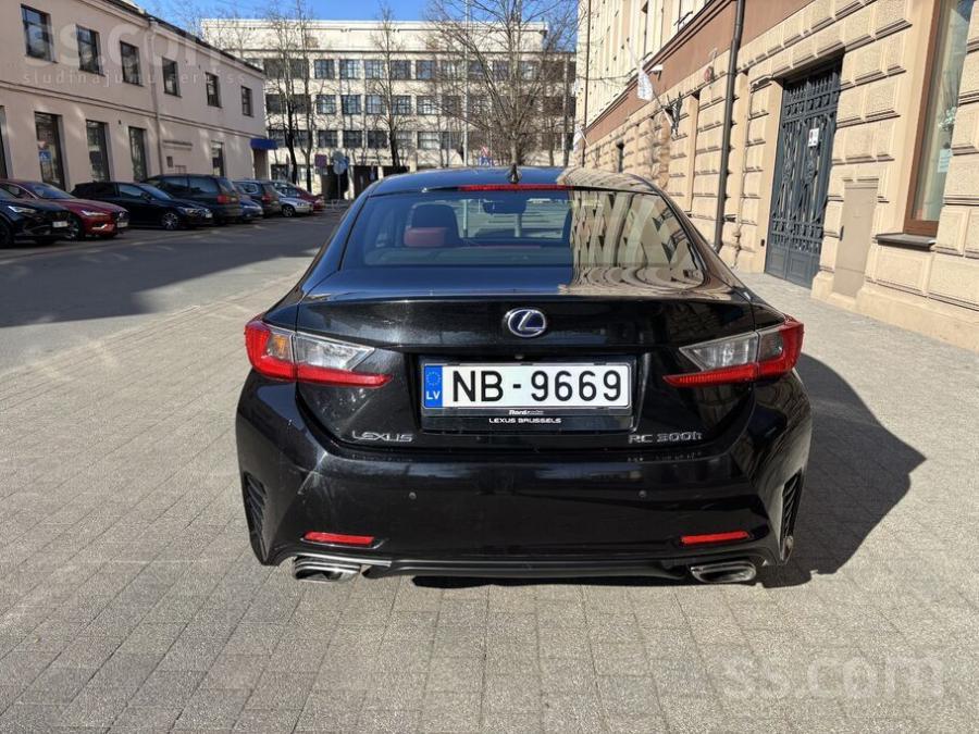 Black Lexus RC 2016 in Jurmala, with an engine capacity of 2.50 L and mileage of 0 thousand km for 27500 €, photo 7 on AUTOMOTO.COM.LV