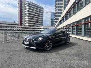 Melns Lexus RC 2017 Rīga, ar dzinēja tilpumu 2.50 L un nobraukumu 78 tūkst. km par 24800 €, foto  vietnē AUTOMOTO.COM.LV