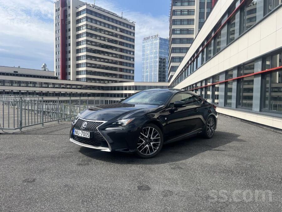 Melns Lexus RC 2017 Rīga, ar dzinēja tilpumu 2.50 L un nobraukumu 78 tūkst. km par 24800 €, foto 1 vietnē AUTOMOTO.COM.LV