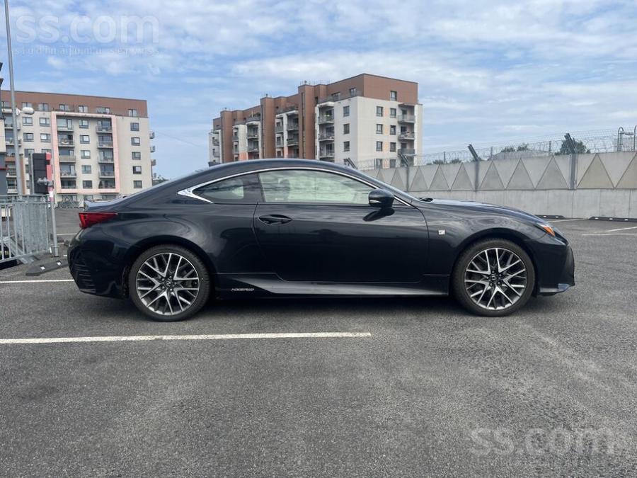 Melns Lexus RC 2017 Rīga, ar dzinēja tilpumu 2.50 L un nobraukumu 78 tūkst. km par 24800 €, foto 8 vietnē AUTOMOTO.COM.LV