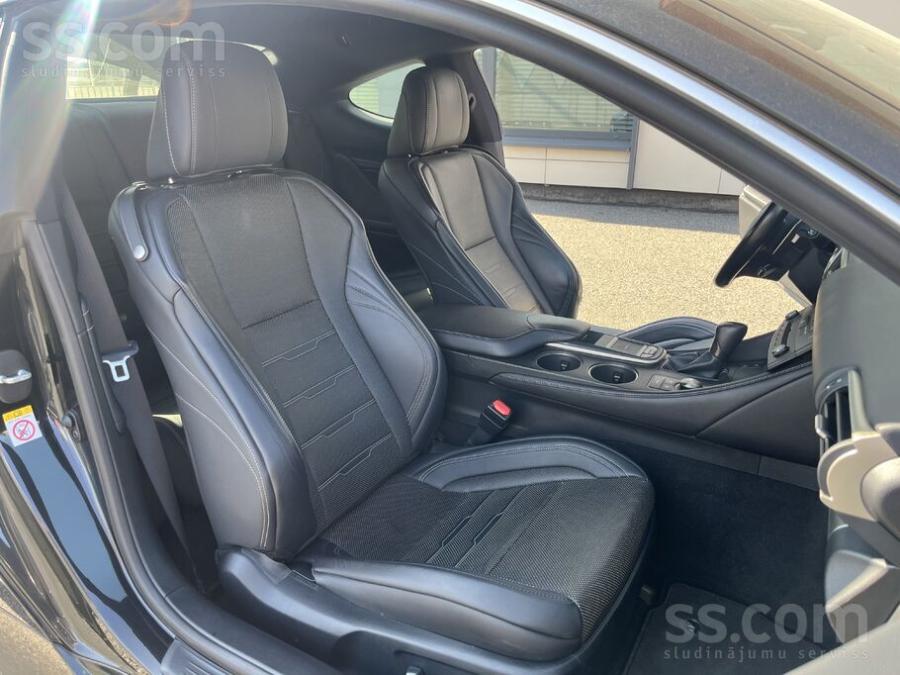 Melns Lexus RC 2017 Rīga, ar dzinēja tilpumu 2.50 L un nobraukumu 78 tūkst. km par 24800 €, foto 16 vietnē AUTOMOTO.COM.LV