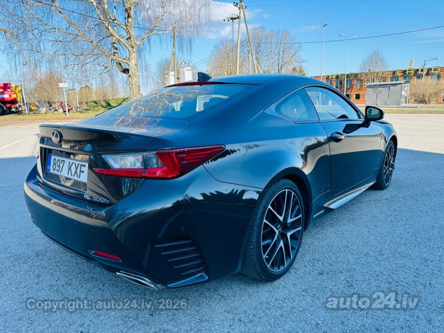 Melns Lexus RC 2018 Tallina, ar dzinēja tilpumu 2.50 L un nobraukumu 186 tūkst. km par 24900 €, foto 5 vietnē AUTOMOTO.COM.LV