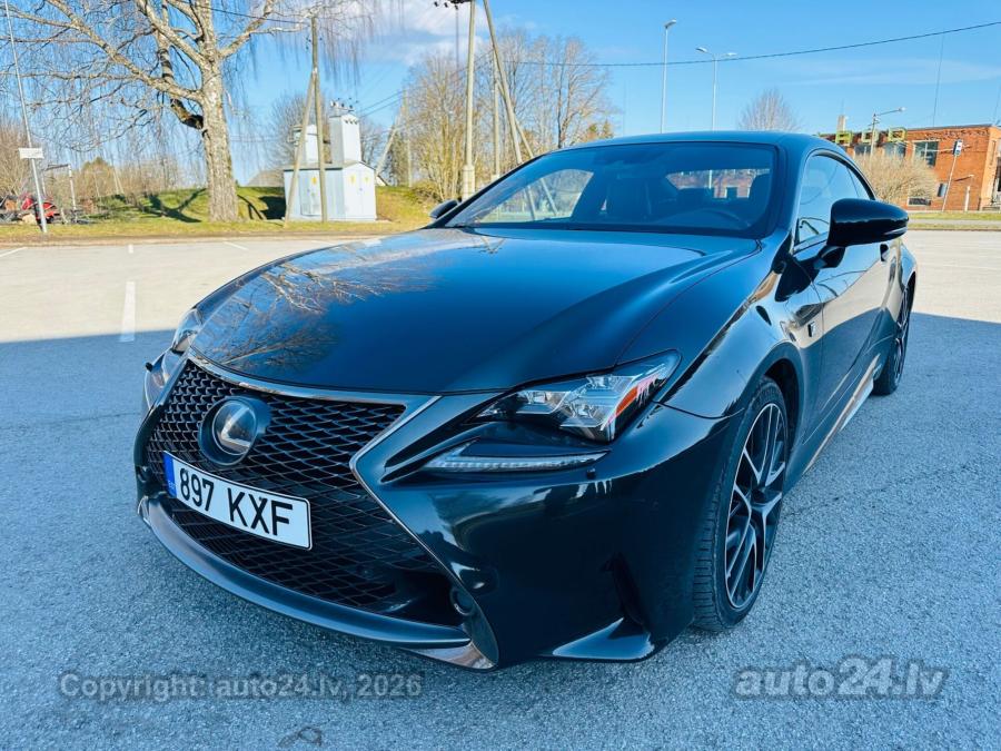 Melns Lexus RC 2018 Tallina, ar dzinēja tilpumu 2.50 L un nobraukumu 186 tūkst. km par 24900 €, foto 11 vietnē AUTOMOTO.COM.LV
