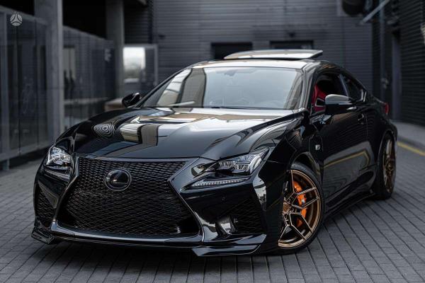Melns Lexus RC-F 2016 Viļņa, ar dzinēja tilpumu 4.97 L un nobraukumu 188 tūkst. km par 33900 €, foto 1 vietnē AUTOMOTO.COM.LV