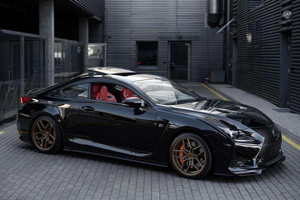 Melns Lexus RC-F 2016 Viļņa, ar dzinēja tilpumu 4.97 L un nobraukumu 188 tūkst. km par 33900 €, foto 2 vietnē AUTOMOTO.COM.LV