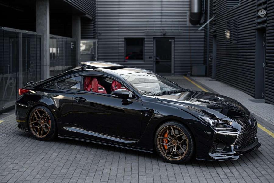 Melns Lexus RC-F 2016 Viļņa, ar dzinēja tilpumu 4.97 L un nobraukumu 188 tūkst. km par 33900 €, foto 3 vietnē AUTOMOTO.COM.LV