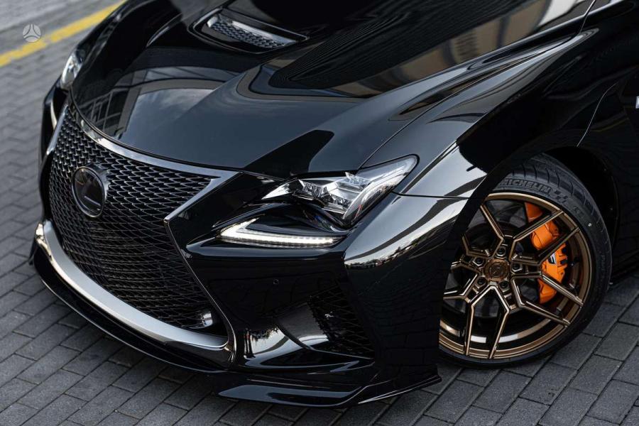 Melns Lexus RC-F 2016 Viļņa, ar dzinēja tilpumu 4.97 L un nobraukumu 188 tūkst. km par 33900 €, foto 9 vietnē AUTOMOTO.COM.LV