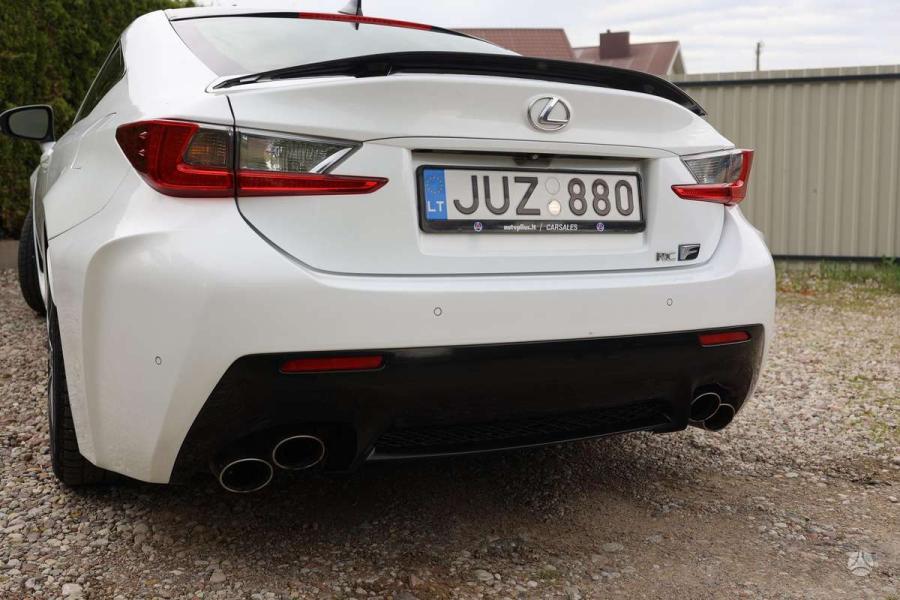 Белый Лексус RC-F 2015 в Алитус, объемом двигателя 5.00 л и пробегом 44 тыс. км за 35800 €, фото 37 на AUTOMOTO.COM.LV
