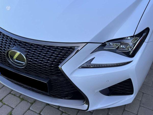 Белый Лексус RC-F 2017 в Паневежис, объемом двигателя 4.97 л и пробегом 63 тыс. км за 39000 €, фото 4 на AUTOMOTO.COM.LV