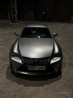 Pelēks Lexus RC 2017 Tallina, ar dzinēja tilpumu 2.00 L un nobraukumu 220 tūkst. km par 16900 €, foto 1 vietnē AUTOMOTO.COM.LV