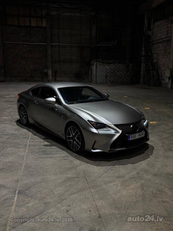 Pelēks Lexus RC 2017 Tallina, ar dzinēja tilpumu 2.00 L un nobraukumu 220 tūkst. km par 16900 €, foto 2 vietnē AUTOMOTO.COM.LV