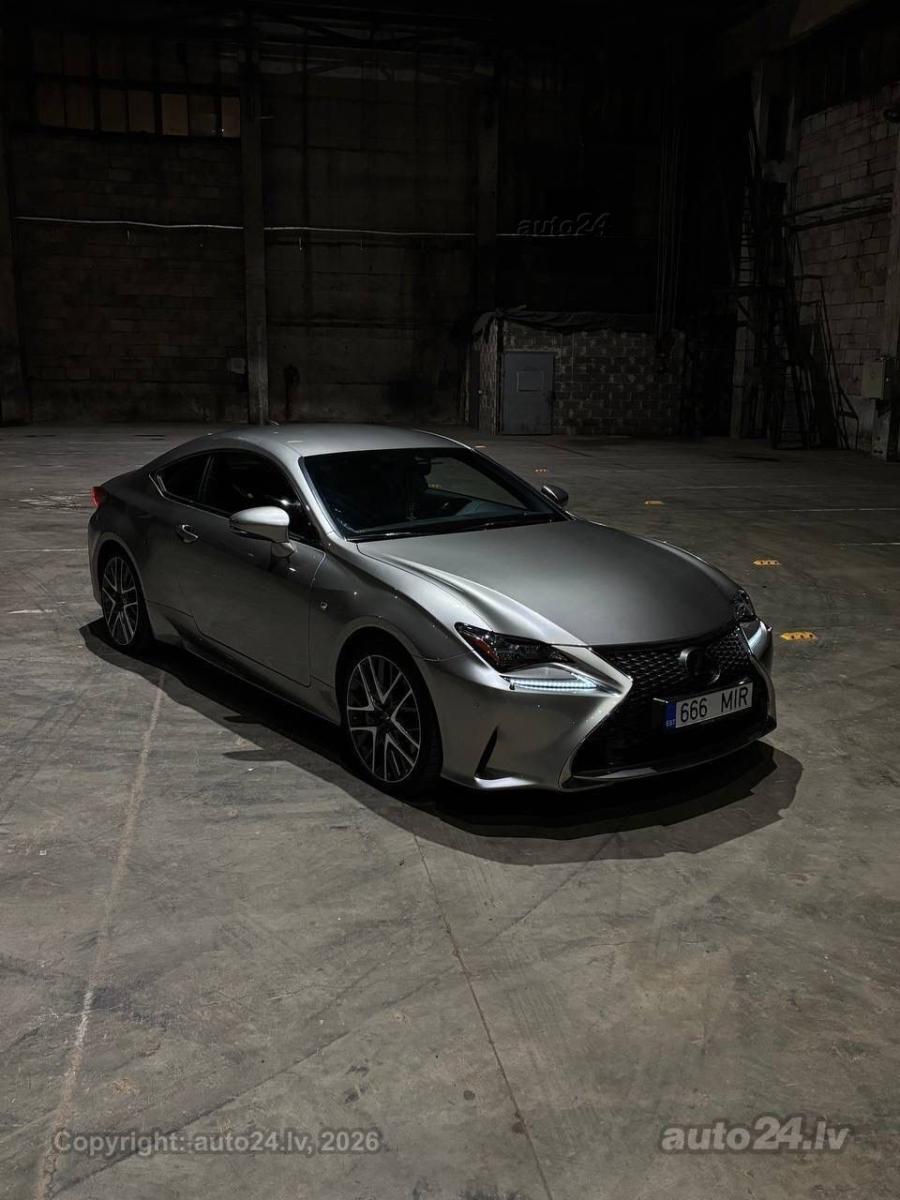 Pelēks Lexus RC 2017 Tallina, ar dzinēja tilpumu 2.00 L un nobraukumu 220 tūkst. km par 16900 €, foto 3 vietnē AUTOMOTO.COM.LV