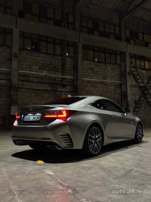Pelēks Lexus RC 2017 Tallina, ar dzinēja tilpumu 2.00 L un nobraukumu 220 tūkst. km par 16900 €, foto 4 vietnē AUTOMOTO.COM.LV