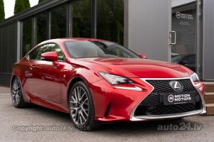 Red Lexus RC 2016 in Tallinn, with an engine capacity of 2.00 L and mileage of 205 thousand km for 21900 €, photo  on AUTOMOTO.COM.LV