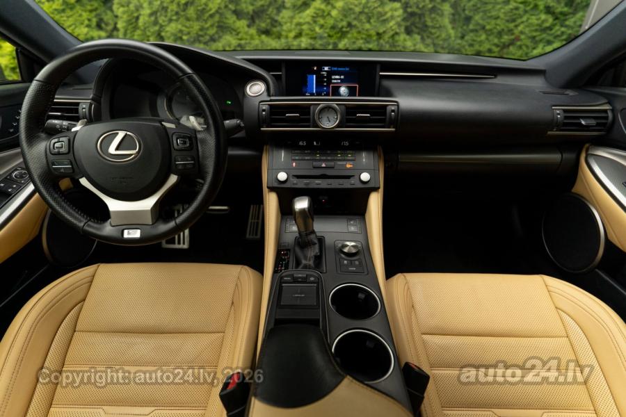 Red Lexus RC 2016 in Tallinn, with an engine capacity of 2.00 L and mileage of 205 thousand km for 21900 €, photo 8 on AUTOMOTO.COM.LV