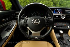 Red Lexus RC 2016 in Tallinn, with an engine capacity of 2.00 L and mileage of 205 thousand km for 21900 €, photo 9 on AUTOMOTO.COM.LV