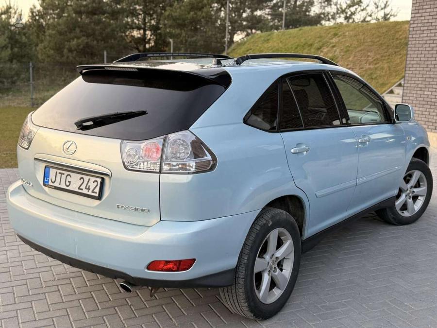 Blue Lexus RX 300 2005 in Vilnius, with an engine capacity of 3.00 L and mileage of 302 thousand km for 5000 €, photo 6 on AUTOMOTO.COM.LV