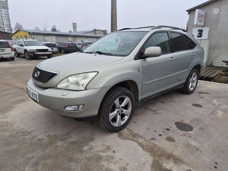Grey Lexus RX 330 2005 in Vilnius, with an engine capacity of 3.30 L and mileage of 300 thousand km for 2850 €, photo 1 on AUTOMOTO.COM.LV