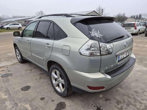 Pelēks Lexus RX 330 2005 Viļņa, ar dzinēja tilpumu 3.30 L un nobraukumu 300 tūkst. km par 2850 €, foto 6 vietnē AUTOMOTO.COM.LV