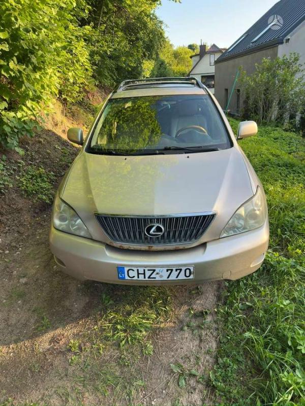 Dzeltens Lexus RX 330 2006 Viļņa, ar dzinēja tilpumu 3.30 L un nobraukumu 168 tūkst. km par 1500 €, foto 2 vietnē AUTOMOTO.COM.LV