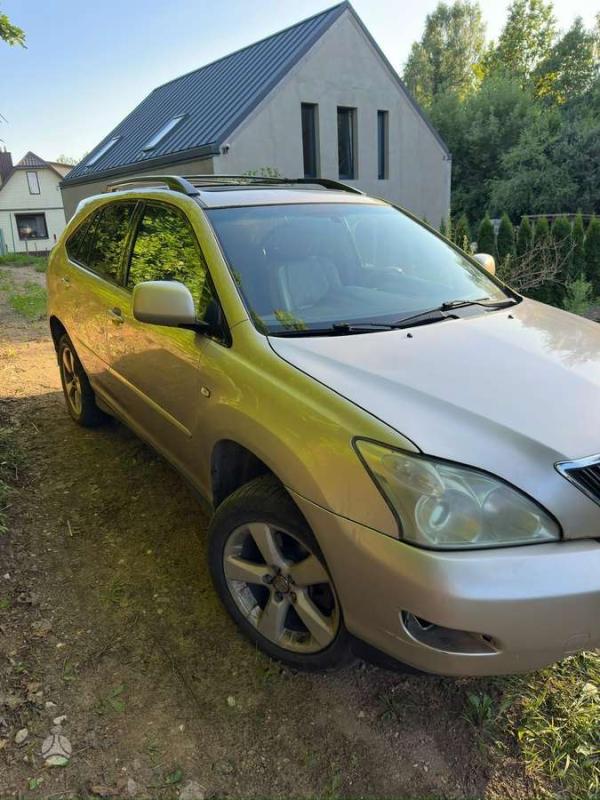 Dzeltens Lexus RX 330 2006 Viļņa, ar dzinēja tilpumu 3.30 L un nobraukumu 168 tūkst. km par 1500 €, foto 4 vietnē AUTOMOTO.COM.LV