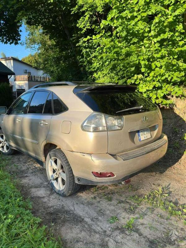 Dzeltens Lexus RX 330 2006 Viļņa, ar dzinēja tilpumu 3.30 L un nobraukumu 168 tūkst. km par 1500 €, foto 5 vietnē AUTOMOTO.COM.LV