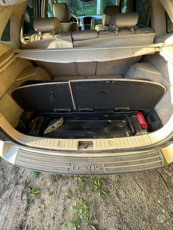 Dzeltens Lexus RX 330 2006 Viļņa, ar dzinēja tilpumu 3.30 L un nobraukumu 168 tūkst. km par 1500 €, foto 9 vietnē AUTOMOTO.COM.LV
