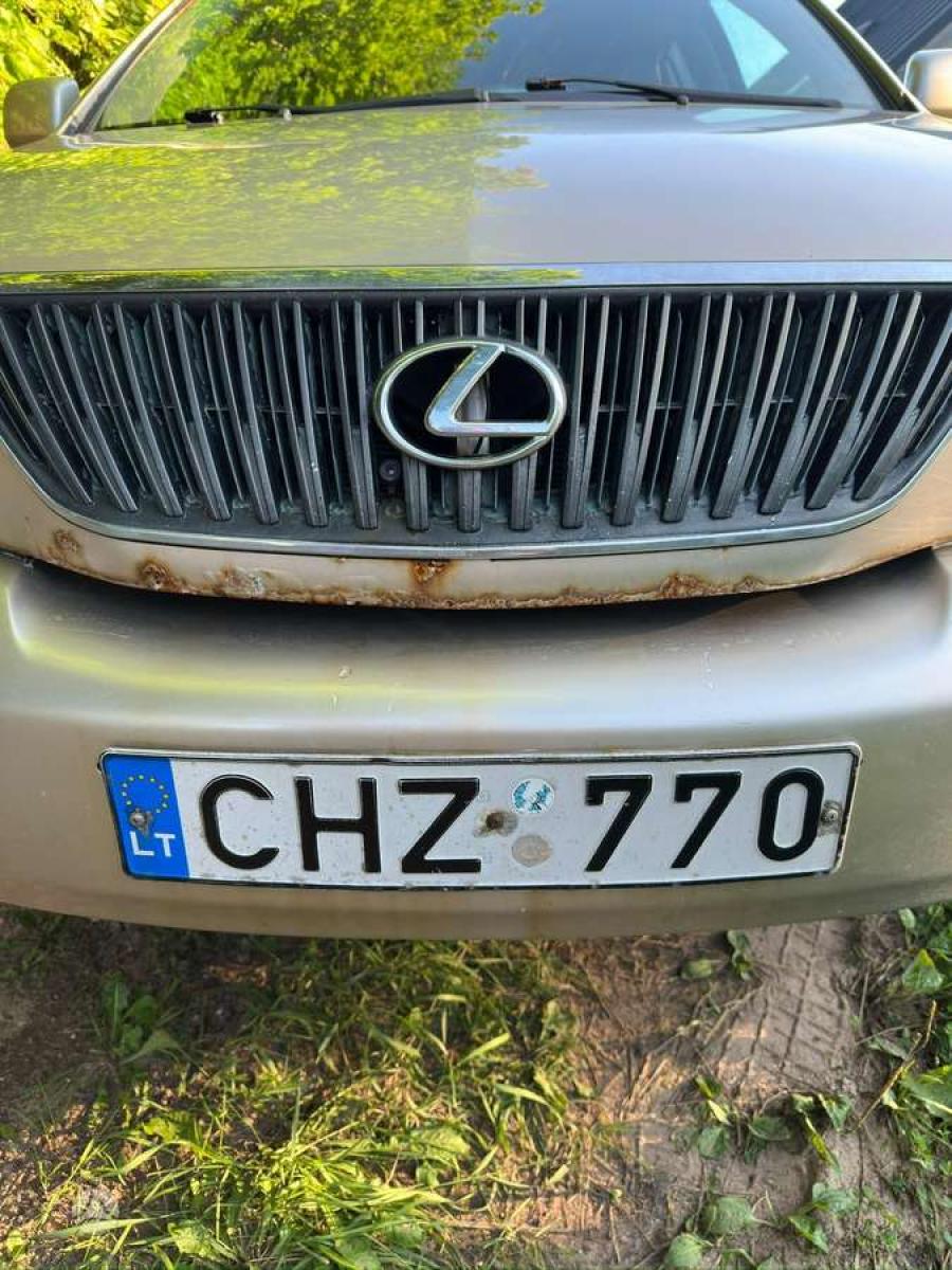 Желтый Лексус RX 330 2006 в Вильнюс, объемом двигателя 3.30 л и пробегом 168 тыс. км за 1500 €, фото 21 на AUTOMOTO.COM.LV
