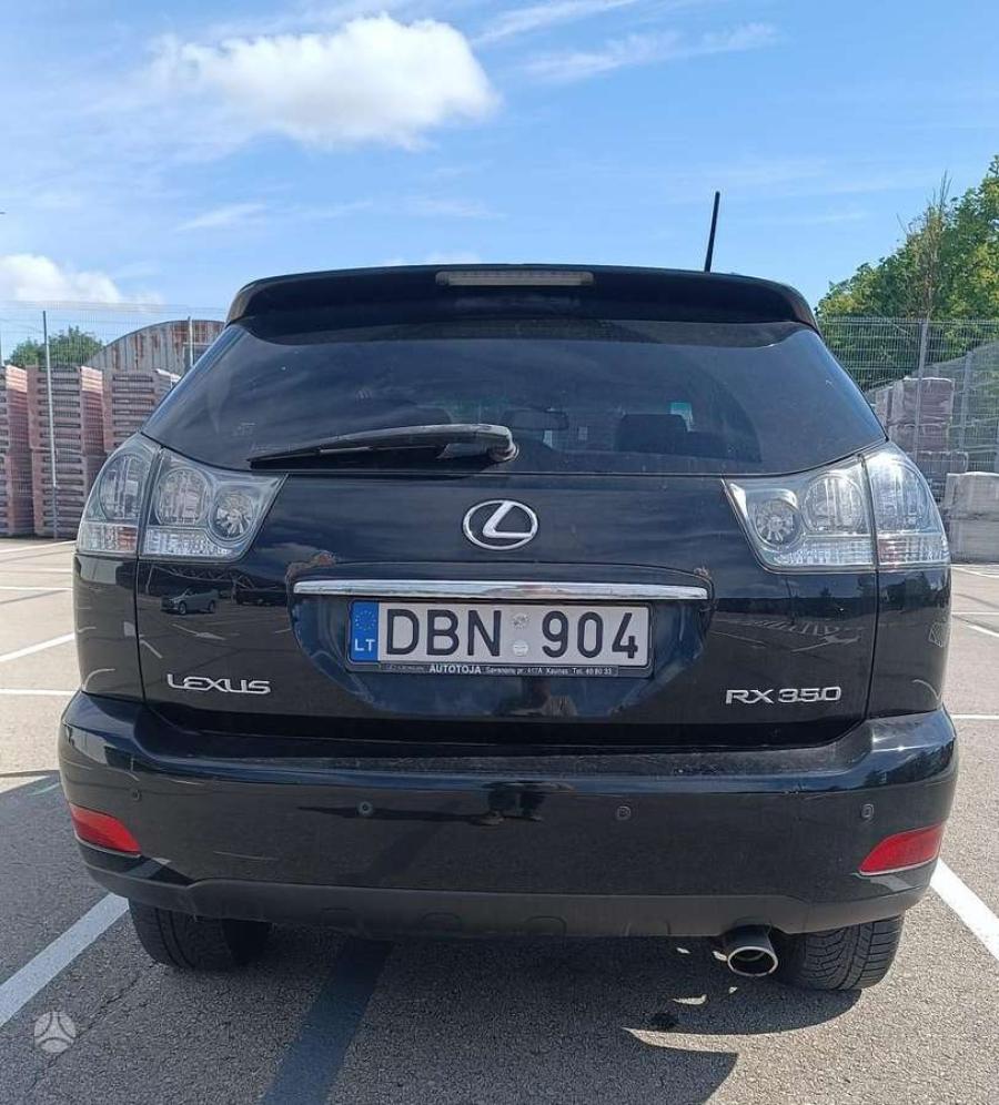 Black Lexus rx-350 2007 in Klaipeda, with an engine capacity of 3.46 L and mileage of 263 thousand km for 7950 €, photo 3 on AUTOMOTO.COM.LV