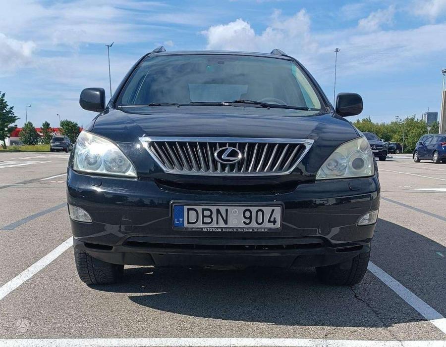 Black Lexus rx-350 2007 in Klaipeda, with an engine capacity of 3.46 L and mileage of 263 thousand km for 7950 €, photo 5 on AUTOMOTO.COM.LV
