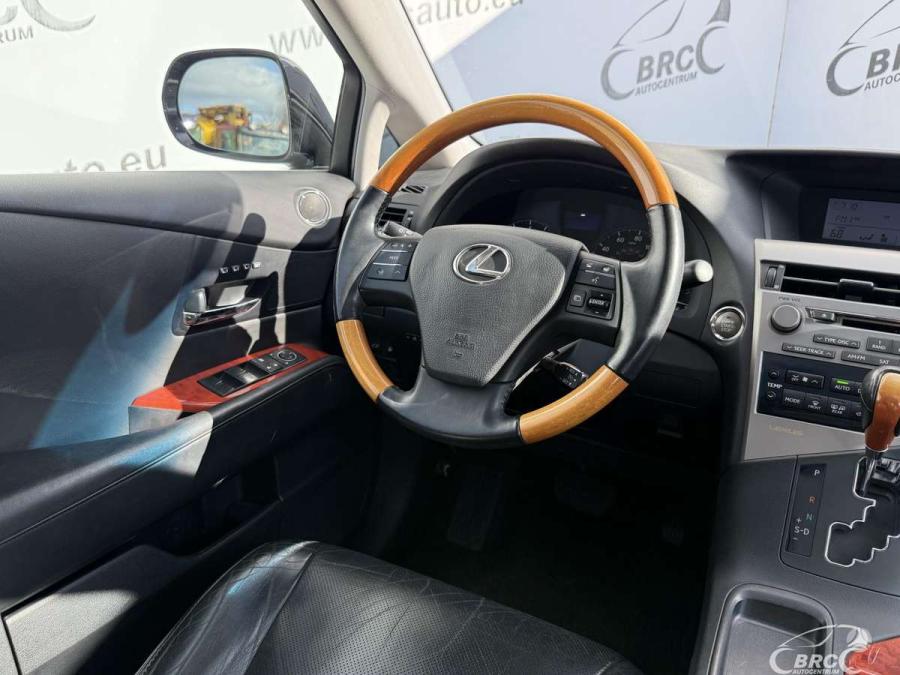 Black Lexus rx-350 2011 in Klaipeda, with an engine capacity of 3.46 L and mileage of 164 thousand km for 10900 €, photo 5 on AUTOMOTO.COM.LV